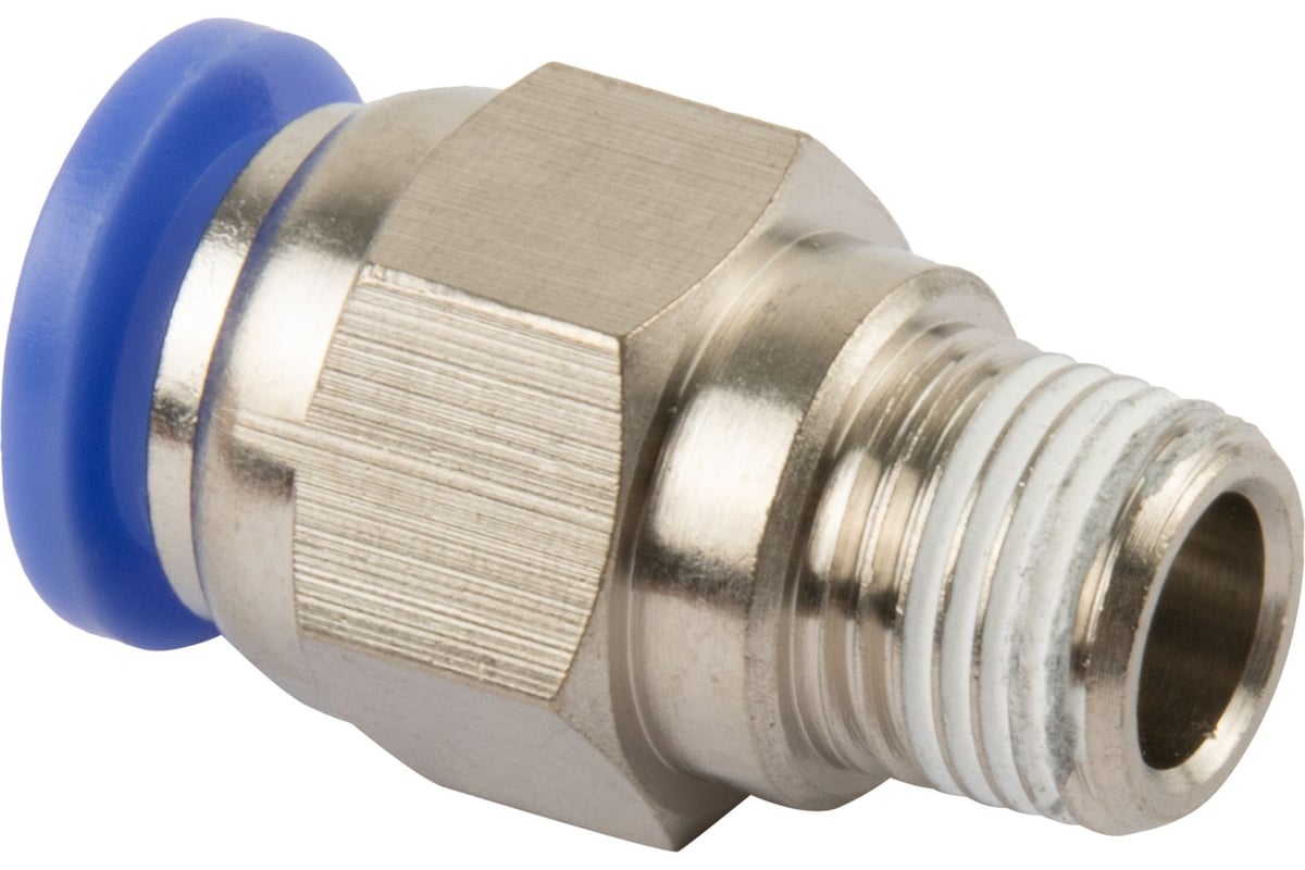 Фитинг цанговый прямой с наружной резьбой M5, 10 шт HARRISON HRS-PC4M5 ...