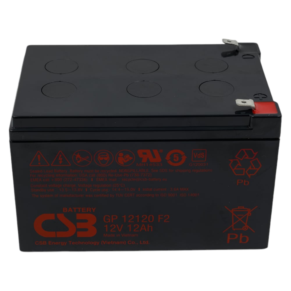 Аккумулятор для ИБП CSB GP12120 F2 12В, 12 Ач УТ-00000087 - выгодная ...