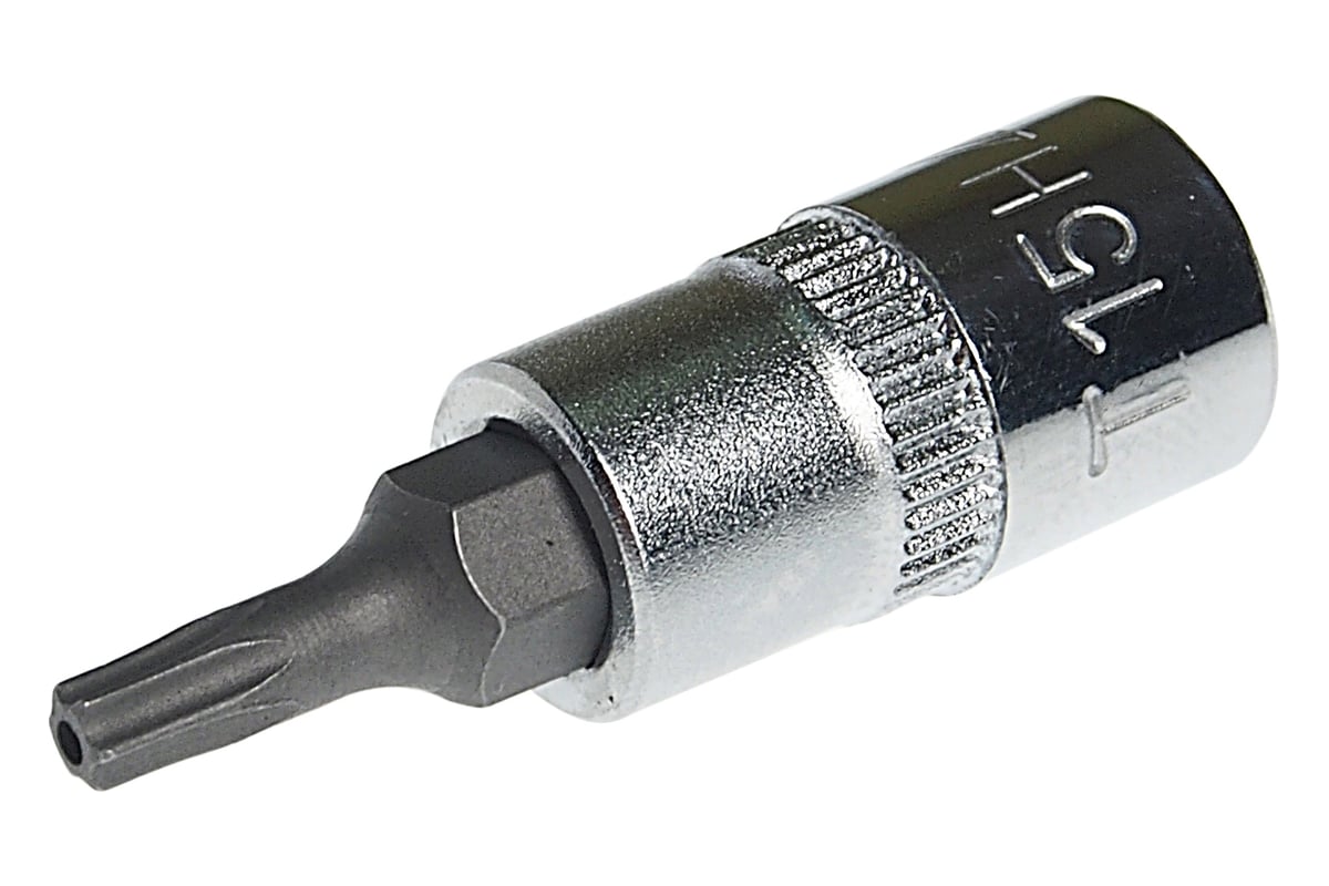 Головка с насадкой TORX с отверстием (T15H; 37 мм; 1/4DR) JTC 23515 ...
