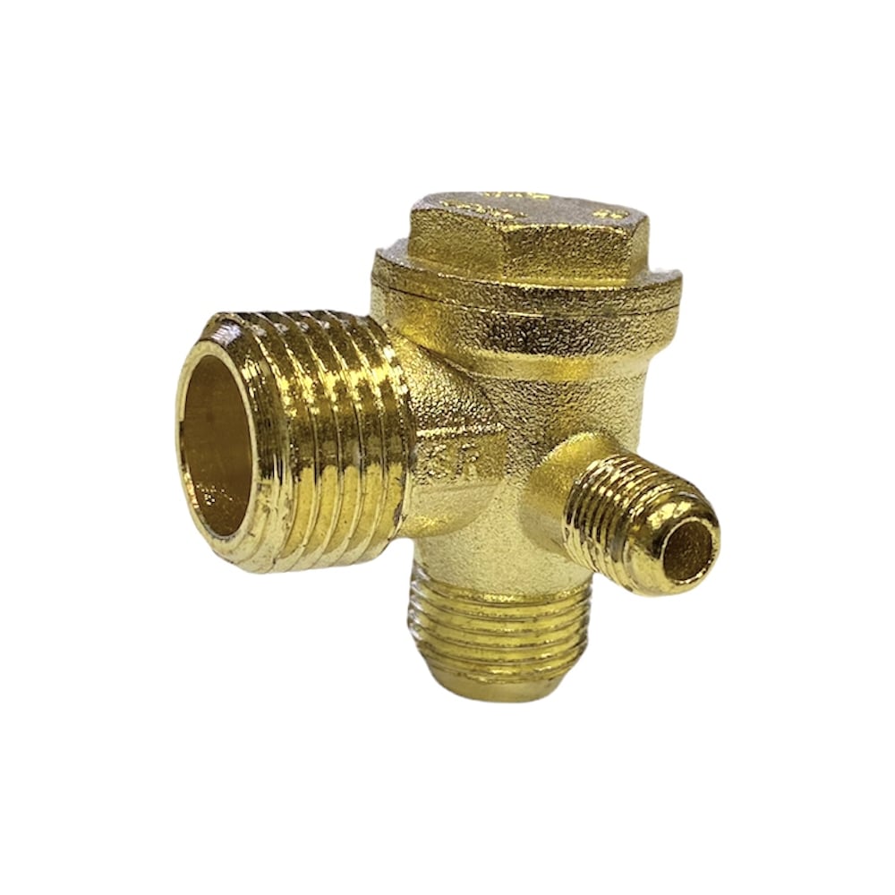 Обратный клапан для компрессора резьба наружная F1/2"XF3/8"Х1/8 ...