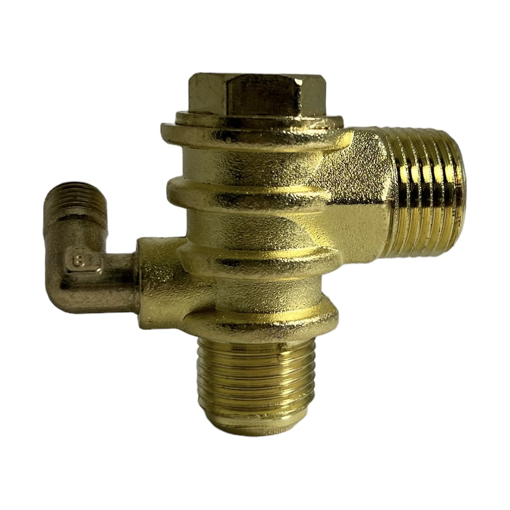 Обратный клапан для компрессора резьба наружная M1/2"XM1/2"+ уголок 1/8 ...