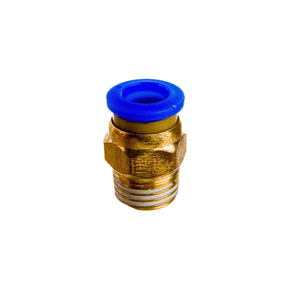 Фитинг металлический 8 мм - наружная резьба 1/4" BlackWeld 5202bw ...