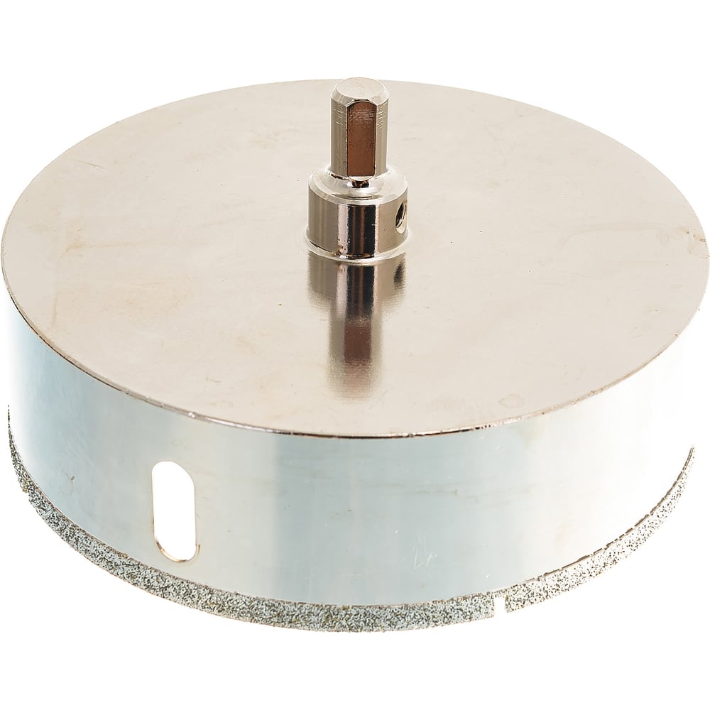 Коронка алмазная с центрирующим сверлом по керамике и кафелю 130 мм ...