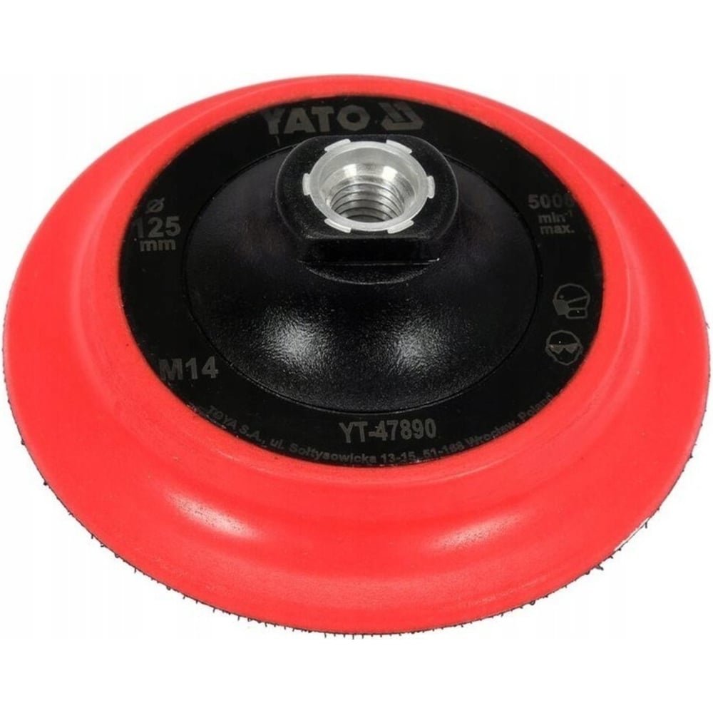 Диск с липучкой 125 мм, М14 YATO YT-47890 - выгодная цена, отзывы ...
