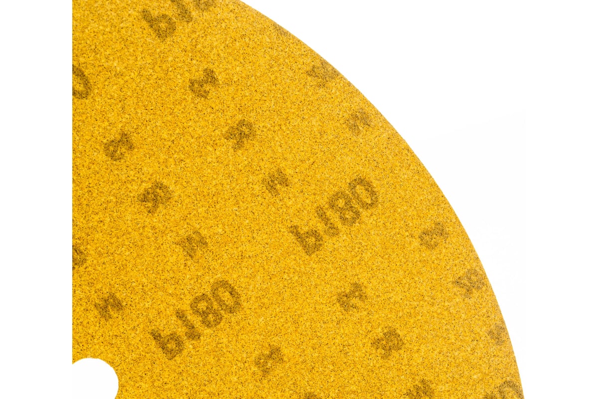 Шлифовальный круг на липучке Abraform Giraffe Gold 225 мм 9 отв Р180