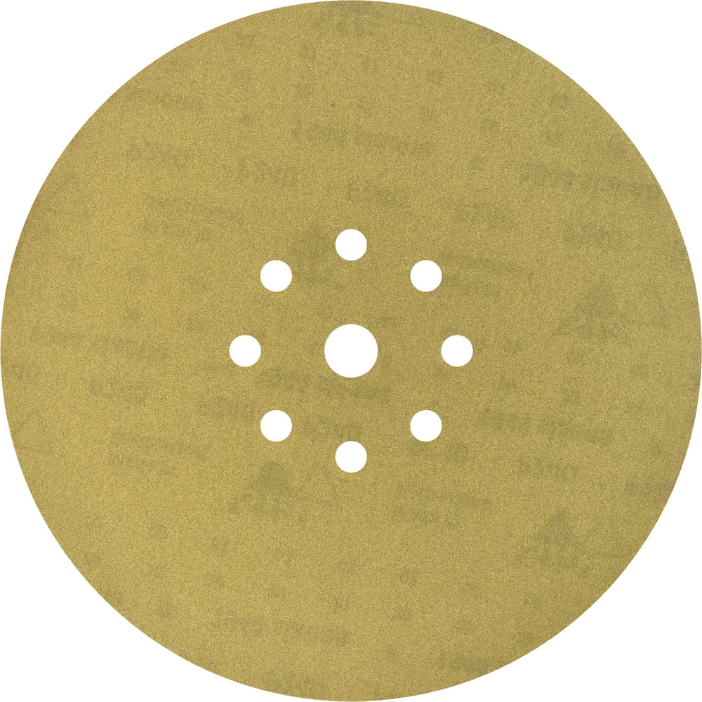 Шлифовальный круг на липучке ABRAFORM Giraffe ONE 225 мм, 9 отв., Р240 ...