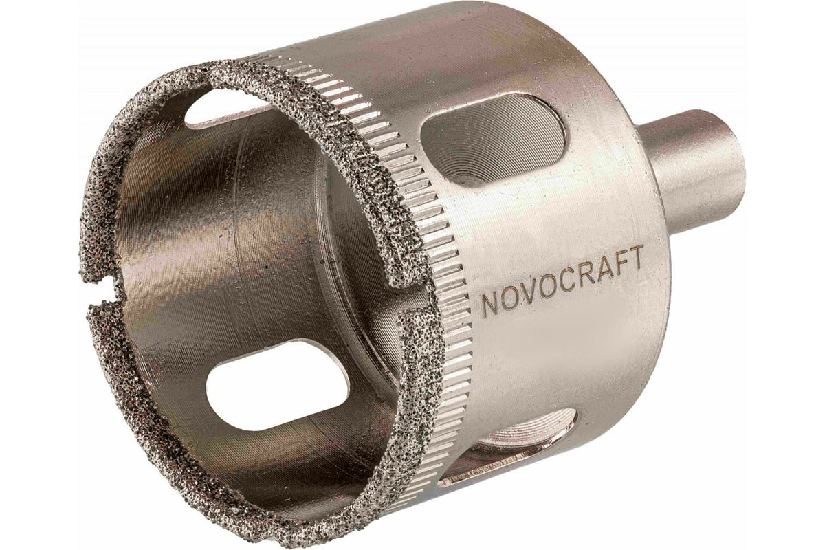 Коронка алмазная по стеклу и керамике (26х56 мм) Novocraft KAC026056301 ...