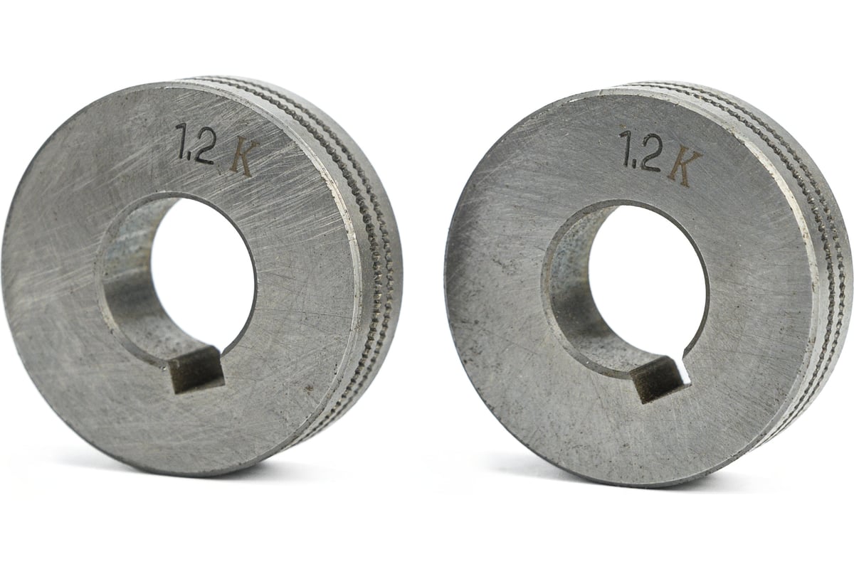 Ролик для порошковой проволоки (2 шт; 1.0-1.2 мм) для САИПА-350/500 ...