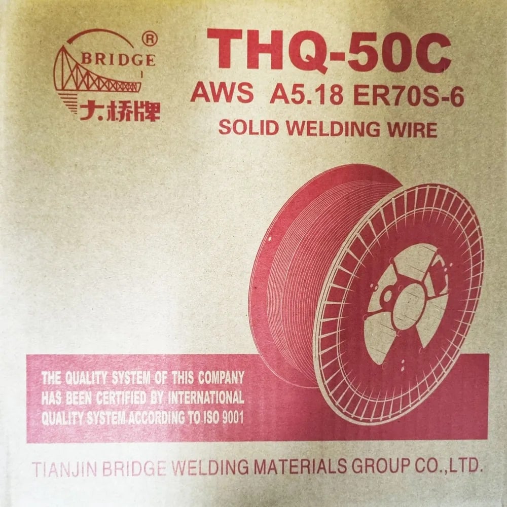 Сварочная проволока Bridge APIX THQ-50C (AWS ER70S-6) 1,2 мм 15 кг ...