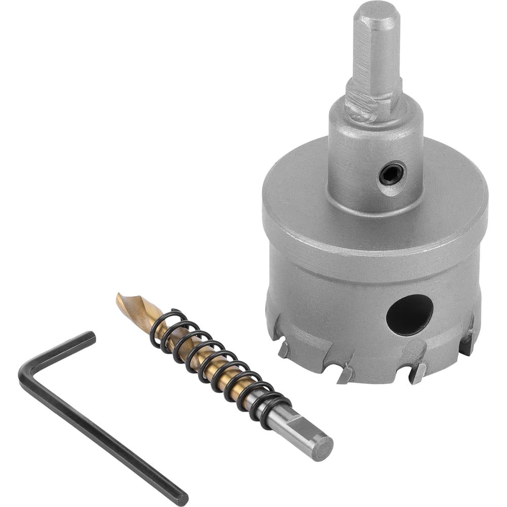 Коронка твердосплавная по металлу 47 мм DENZEL 724015 - выгодная цена ...