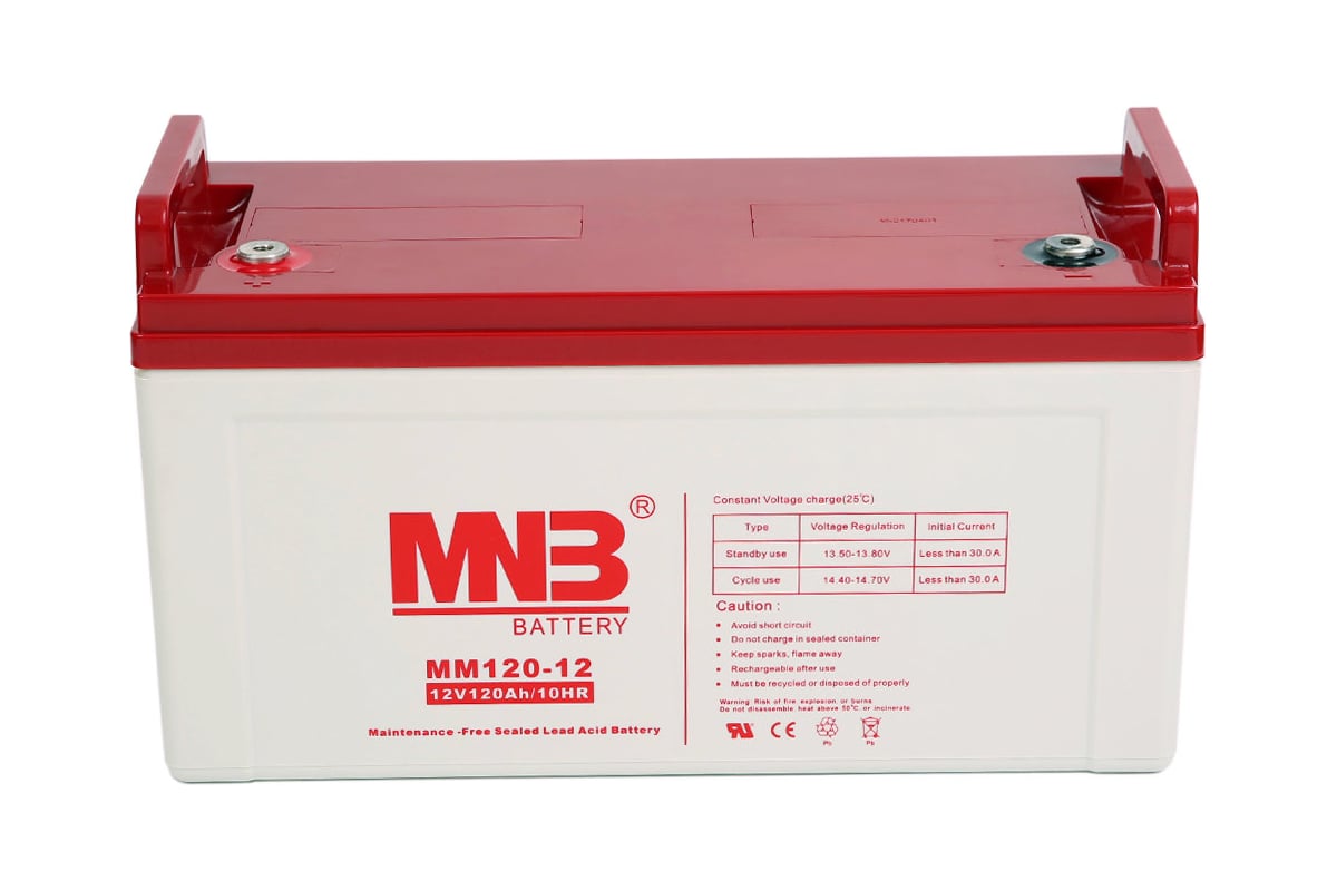 Батарея аккумуляторная АКБ MM120-12 12В 120Ач MNB MM120-12 - выгодная ...