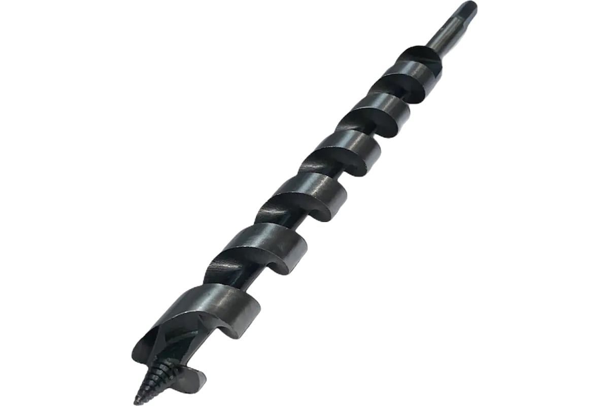 Сверло по дереву спираль Левиса (24х350 мм) Vertextools 444-24-350 ...