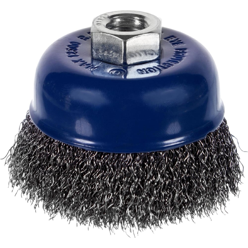 Щетка чашечная для УШМ 75 мм, М14, проволока гофрированная ...