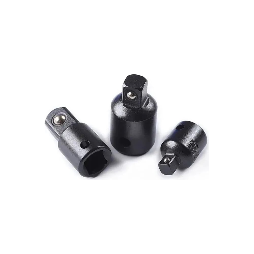 Набор адаптеров для торцевых головок Vitatools 1/4", 3/8", 1/2", 4 шт nabor-tortsevyh-golovok-4 ...