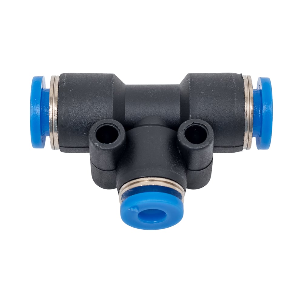 Фитинг пневматический цанговый пластиковый T-образный переходной HIMPT ...
