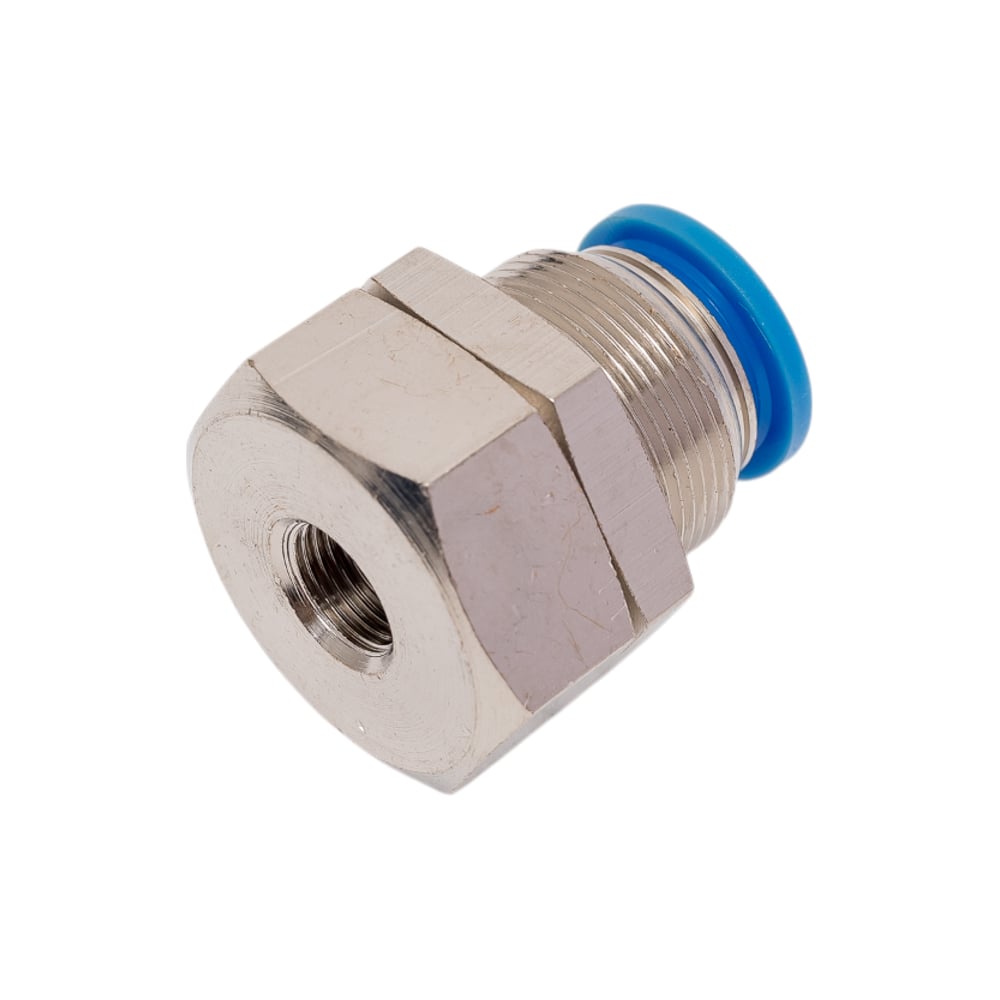 Пневмофитинг цанговый прямой с внутренней резьбой PMF 12-01 (R1/8) HIMPT 00-00017813 - выгодная ...