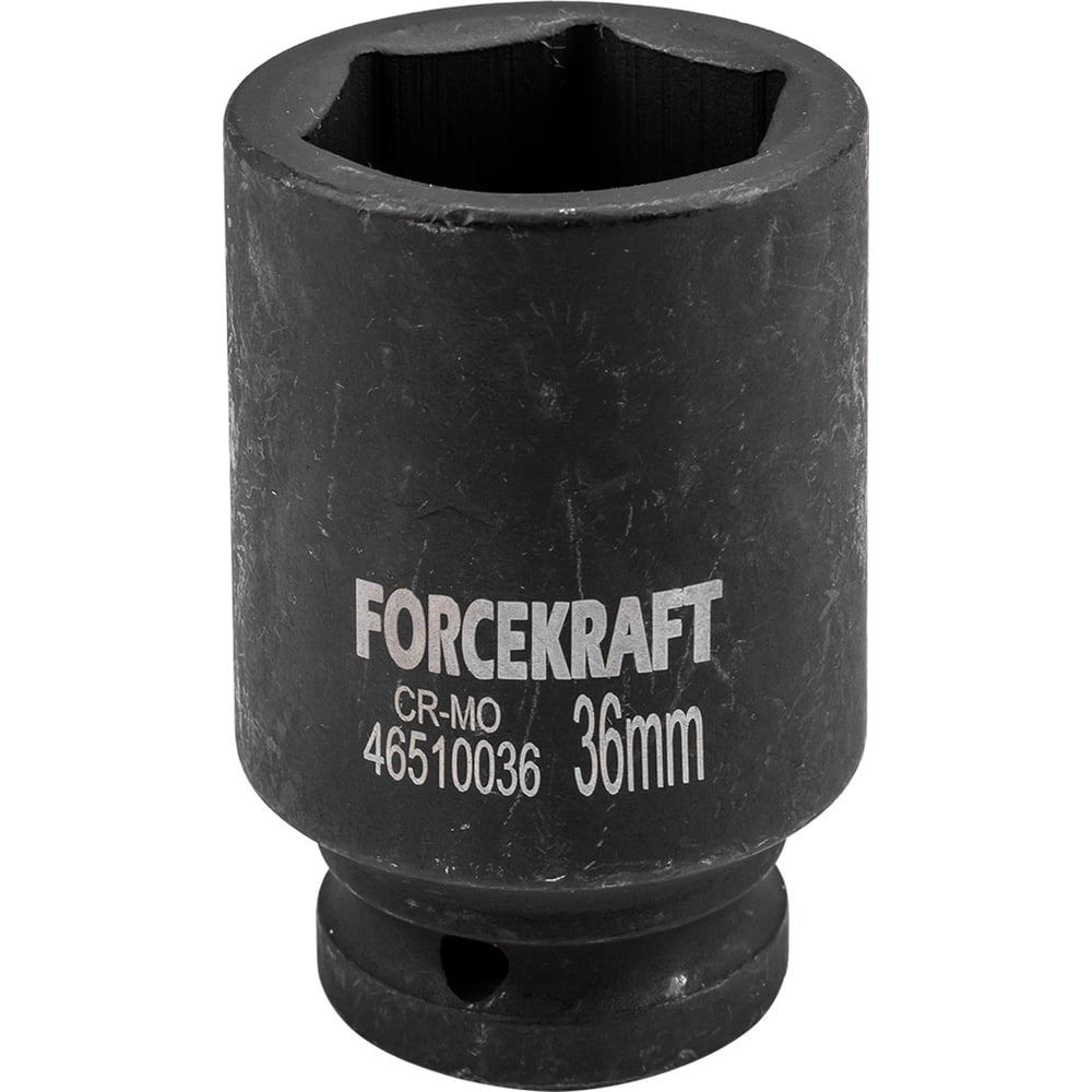 Головка ударная глубокая 6-гранная Forcekraft 36 мм, 3/4DR FK-46510036 ...