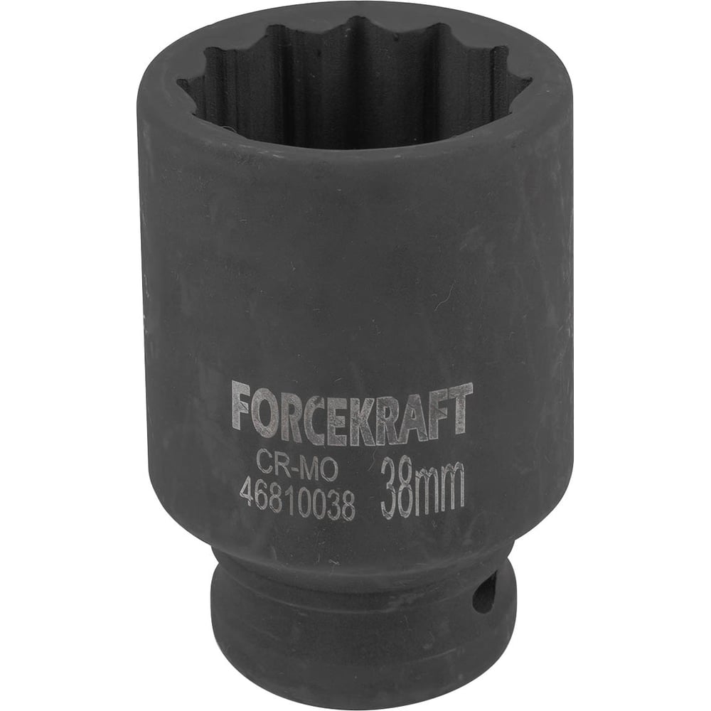 Головка ударная глубокая 12-гранная Forcekraft 38 мм, 3/4DR FK-46810038(59014) - выгодная цена ...