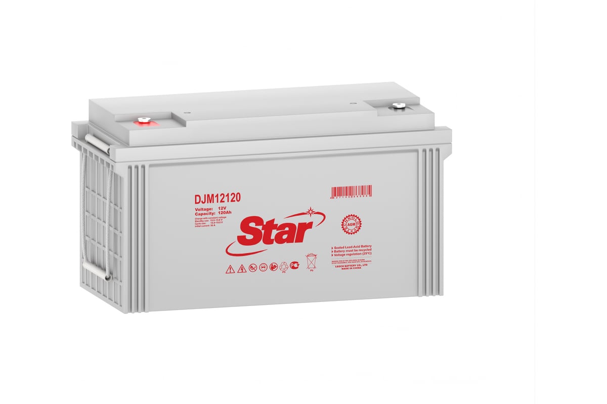 Аккумулятор для ИБП Star DJM12120 12В 120 Ач УТ-00002611 - выгодная ...