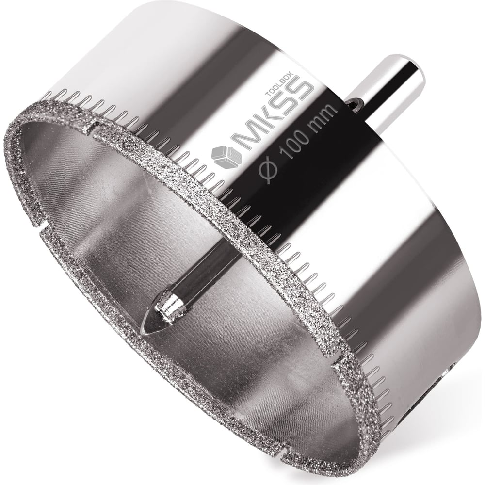 Коронка алмазная по керамике и стеклу с центрирующим сверлом MKSS ...