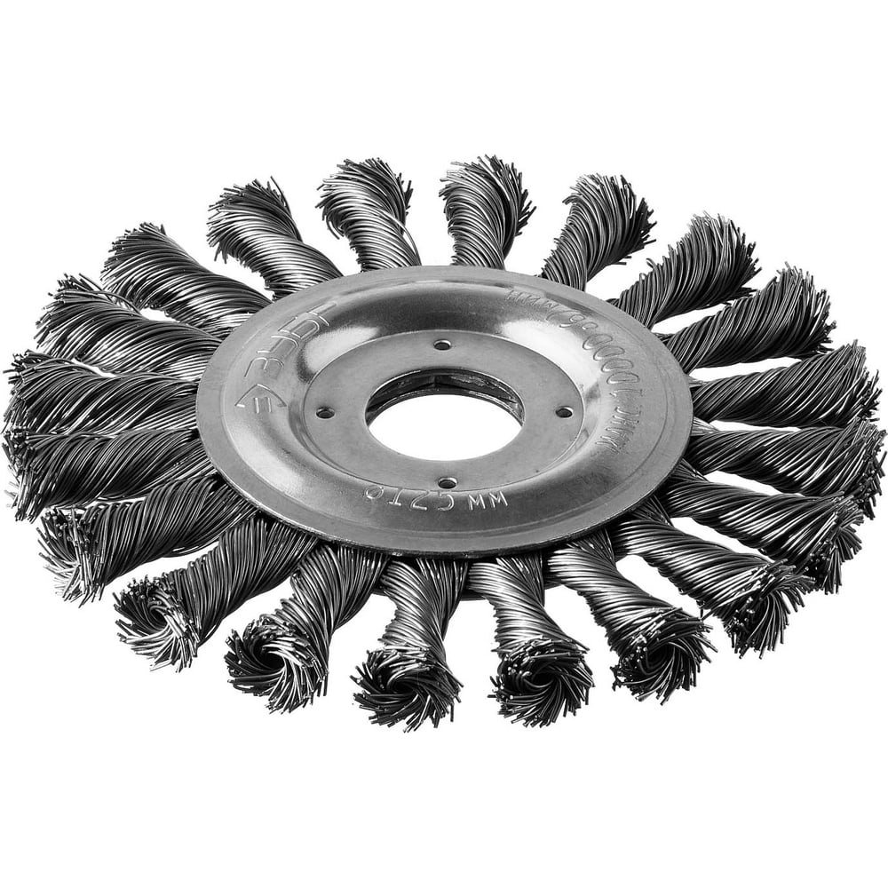 Щётка дисковая для УШМ ОТП 125 мм, 22.2, проволока жгутовая ...