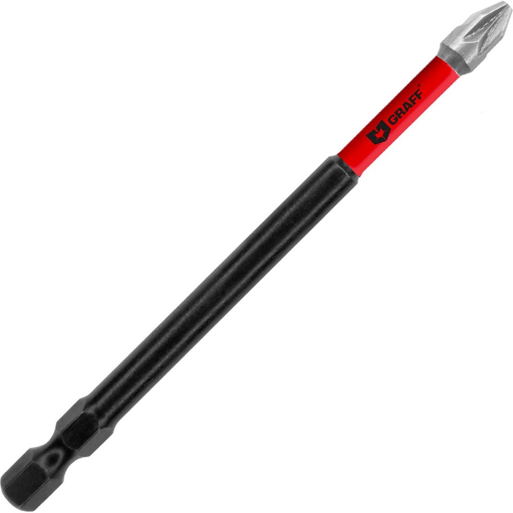 Бита GRAFF Expert Impact PZ2, 100 мм, 1 шт в блистере 5702100 ...