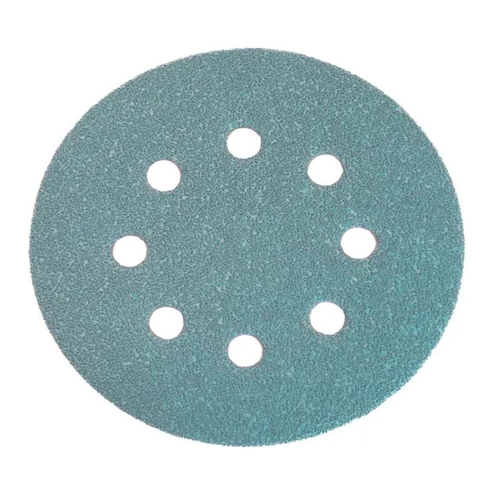 Шлифовальный круг Vitatools 125 мм, P100, 8 отверстий, зеленый GR-125-P100-8 - выгодная цена ...