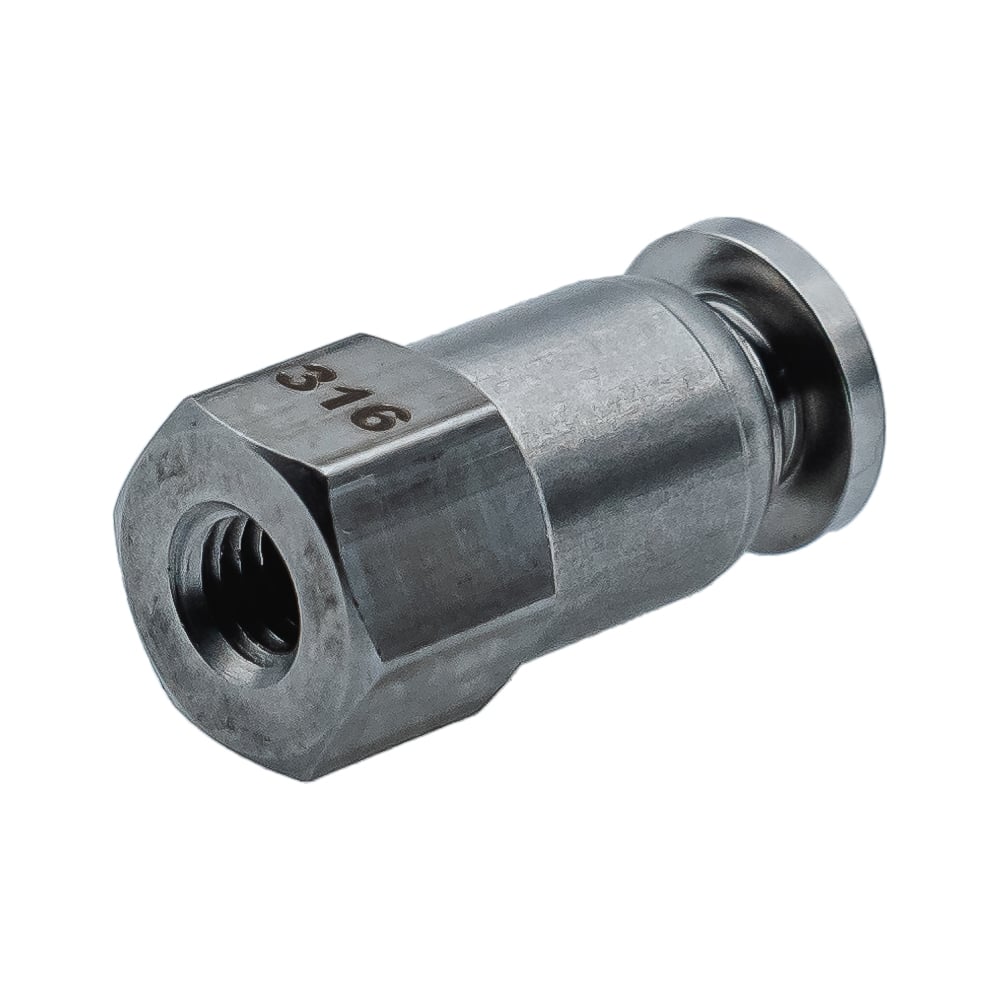 Фитинг NBPT прямой с внут. резьбой SSF 04-M5 (нерж. 316) арт. 85980 ...