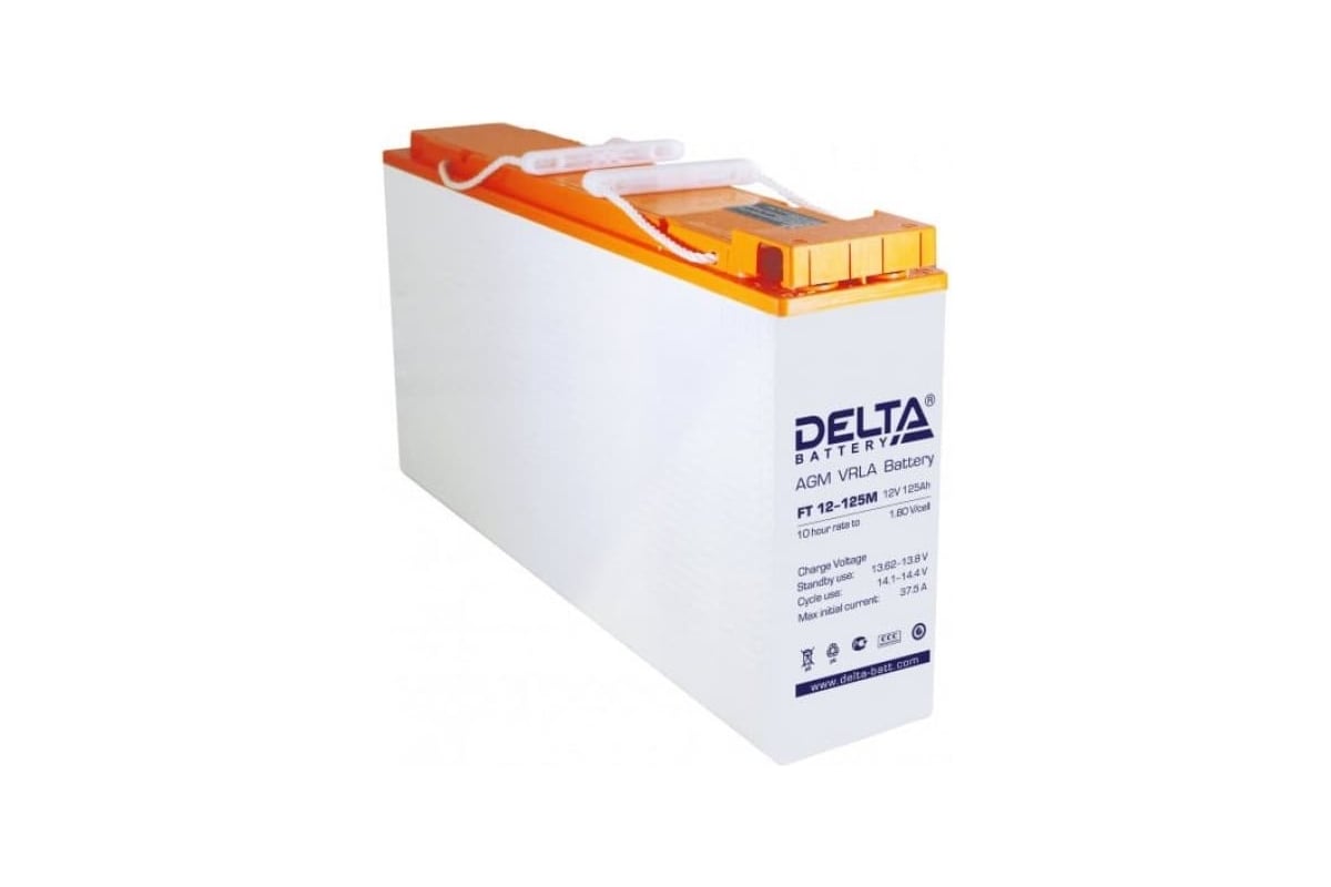 Аккумуляторная батарея Delta FT 12-125 M - выгодная цена, отзывы ...