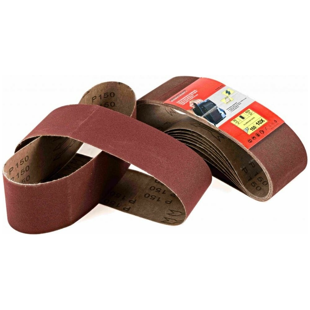 Лента абразивная бесконечная (75x533 мм; Р100; 10 шт) Orientcraft ...