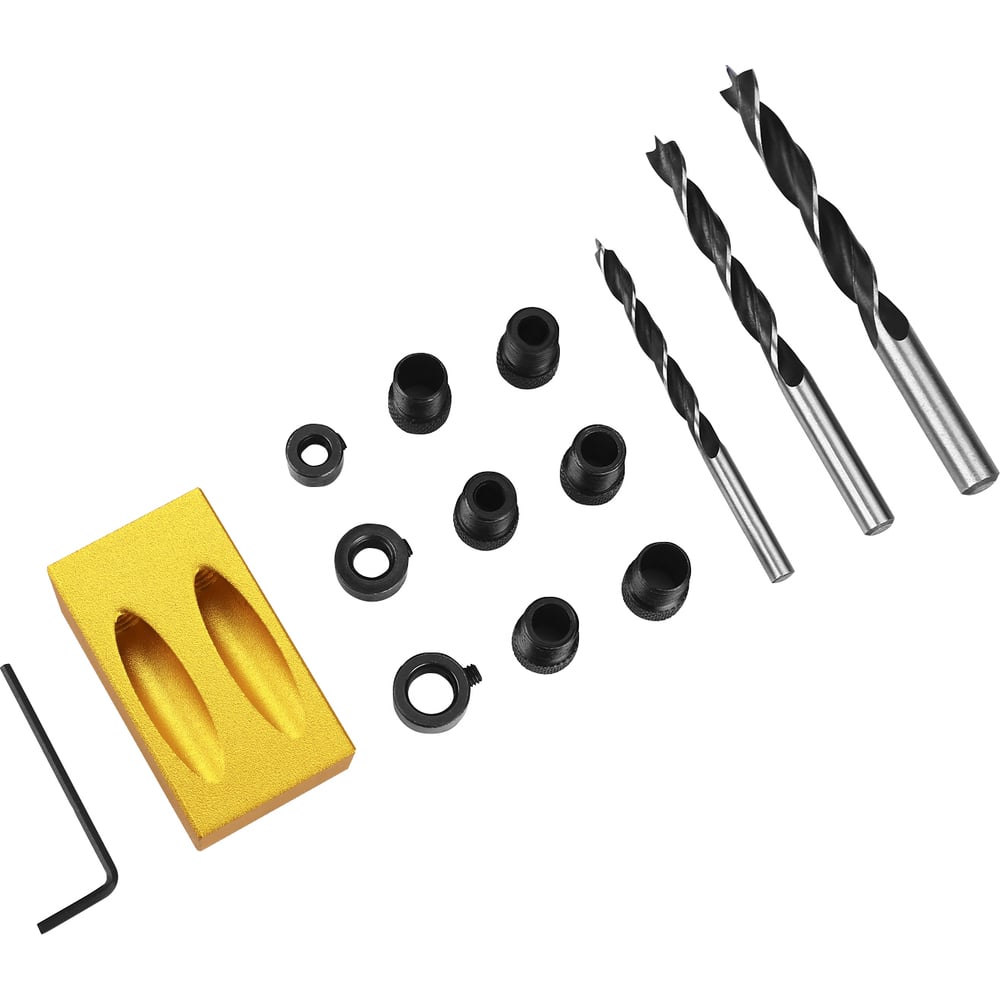 Кондуктор для сверления наклонных отверстий + набор аксессуаров 14 ...