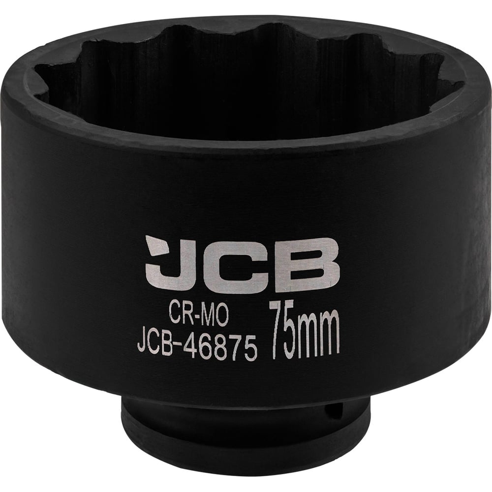 Головка ударная 12-гранная JCB 75 мм, 3/4''DR JCB-46875(65628) - выгодная цена, отзывы ...
