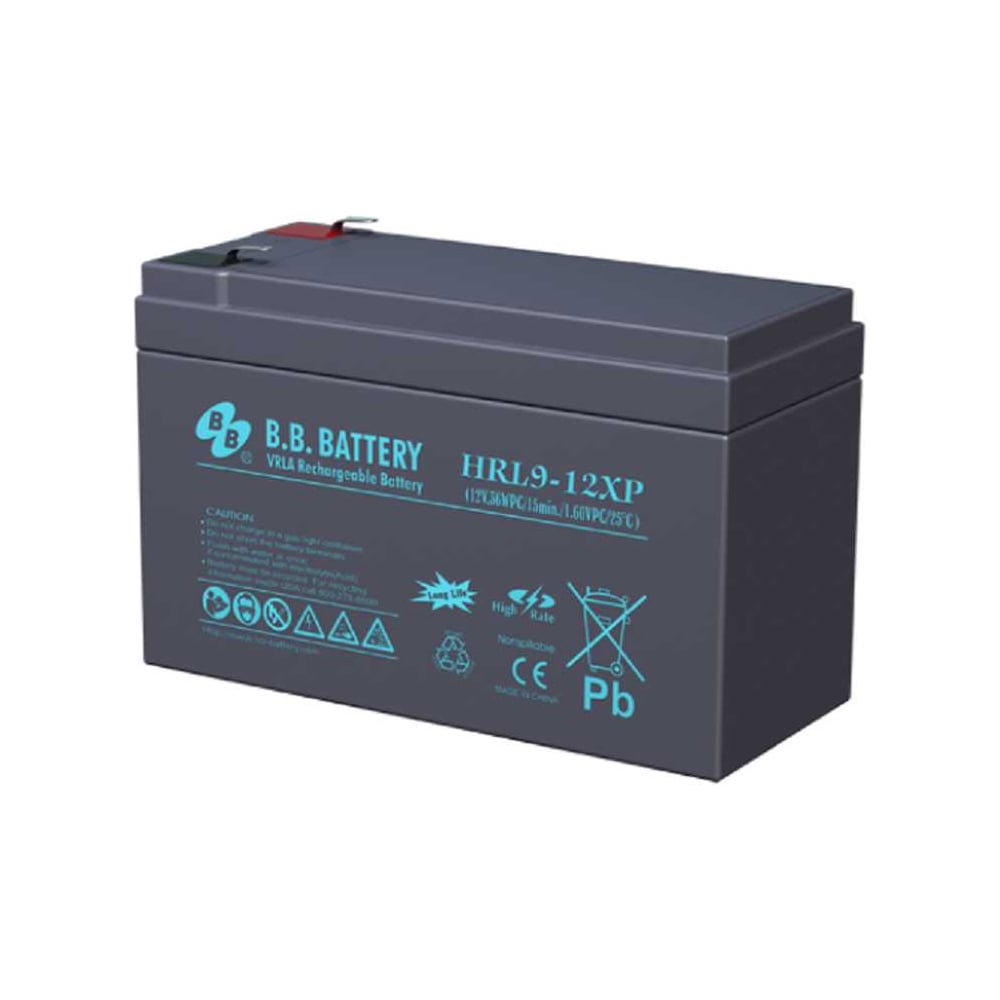 Аккумуляторная батарея BB Battery 12 В 9 Ач - HRL 9-12 HRL 9-12XP ...