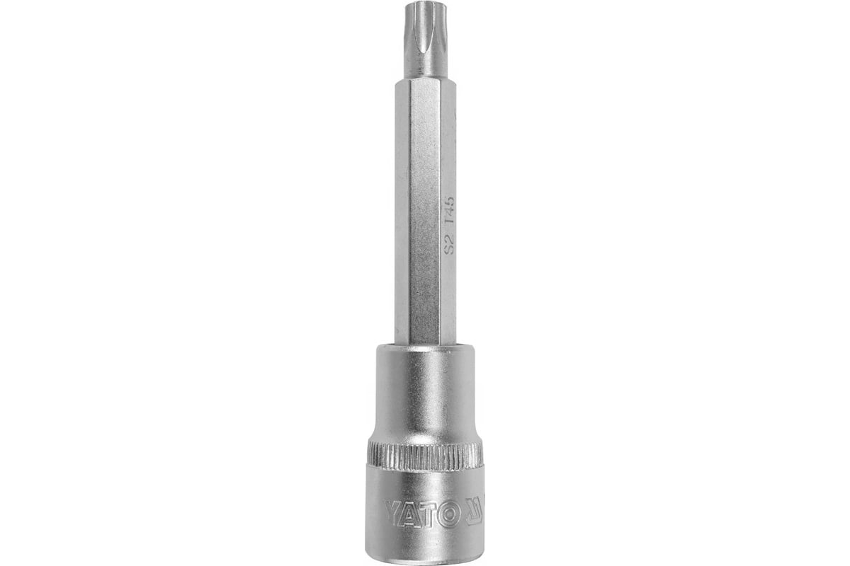 Головка торцевая с вставкой TORX (Т45; 100 мм; 1/2") YATO YT-04325 ...