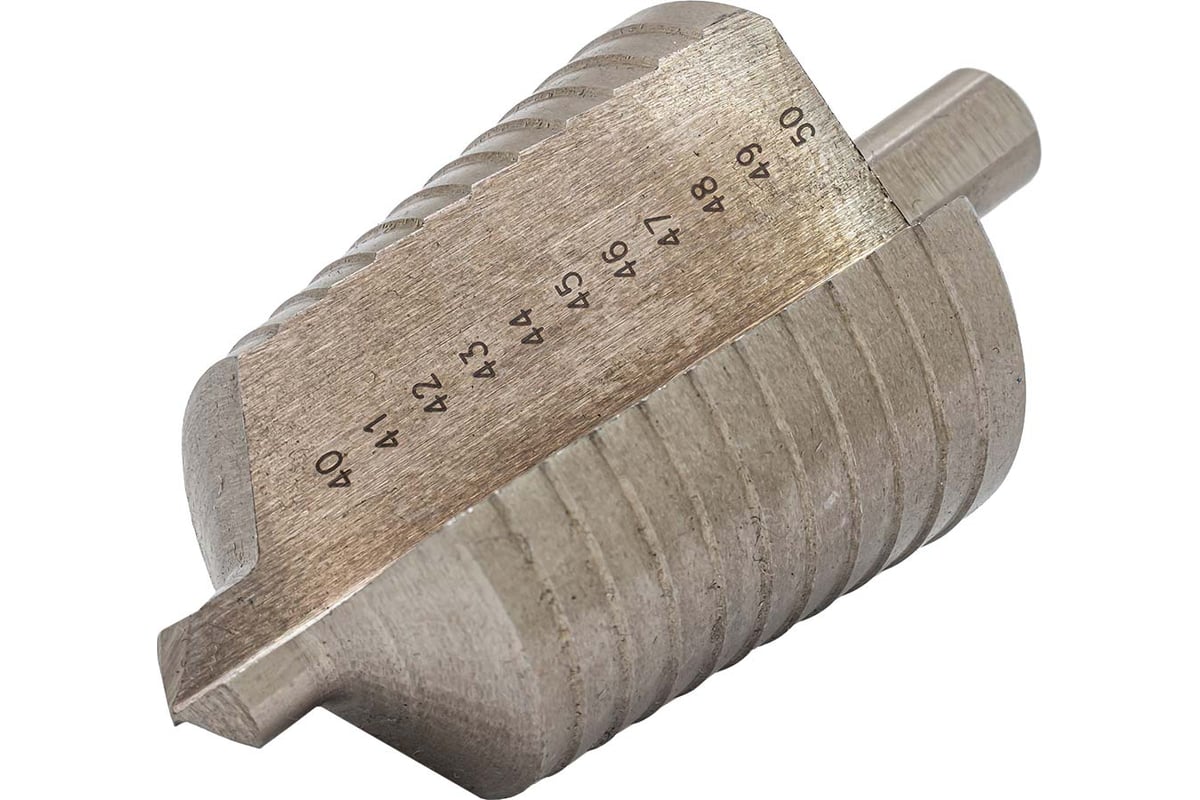 Сверло ступенчатое в блистере (40-50 мм; HSS 4241) Forsage F-44742C ...