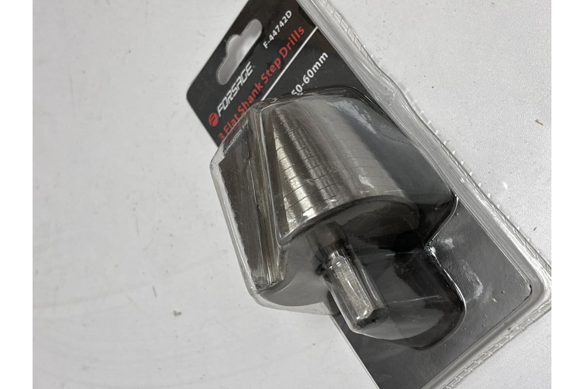 Сверло ступенчатое в блистере (50-60 мм; HSS 4241) Forsage F-44742D ...