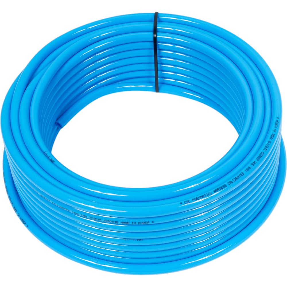 Трубка полиуретановая (10x6.5х1.75 мм; 25 м; синяя) CDC Pneumatics PU ...