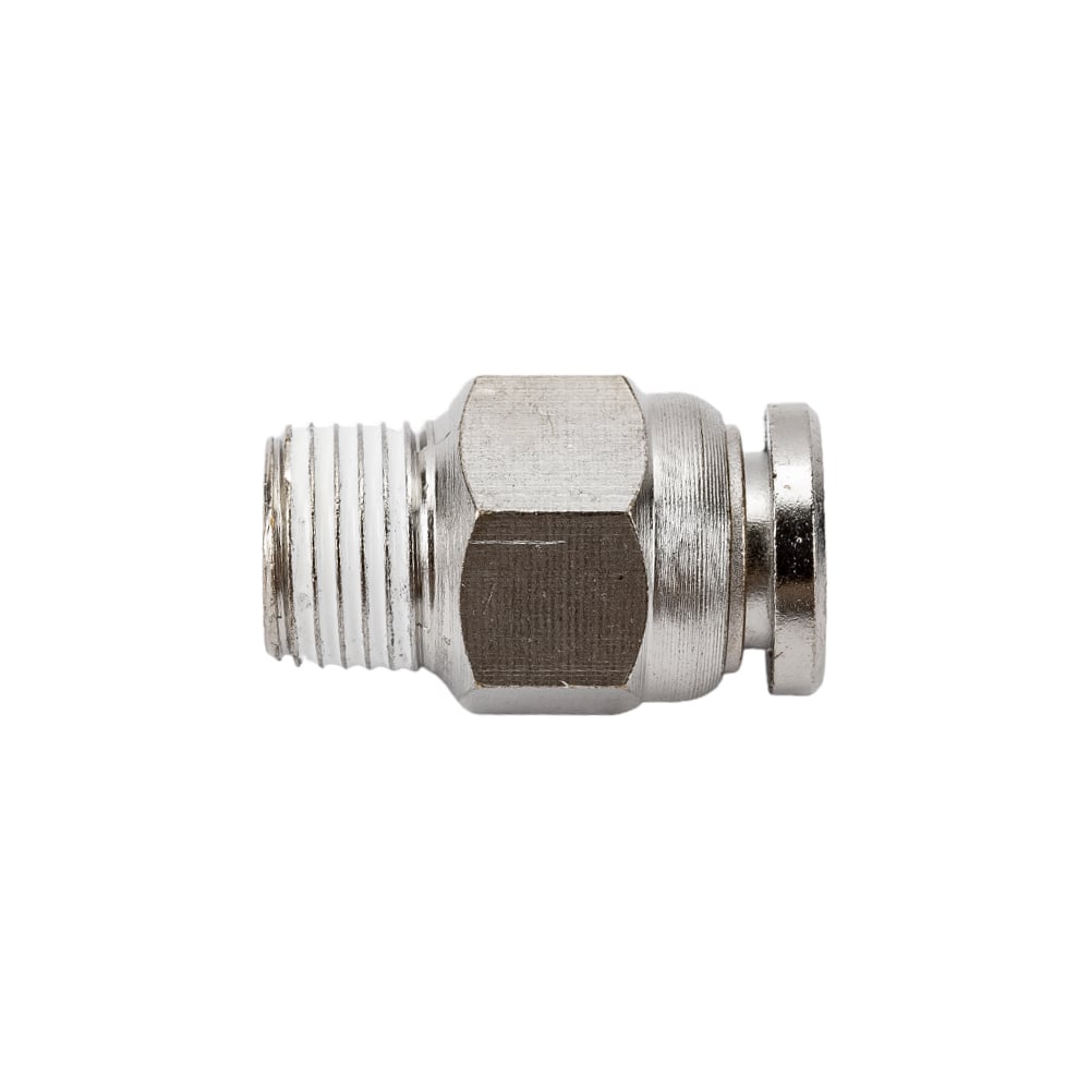 Фитинг металлический 6 мм - наружная резьба 1/8" Pegas pneumatic 6110 ...