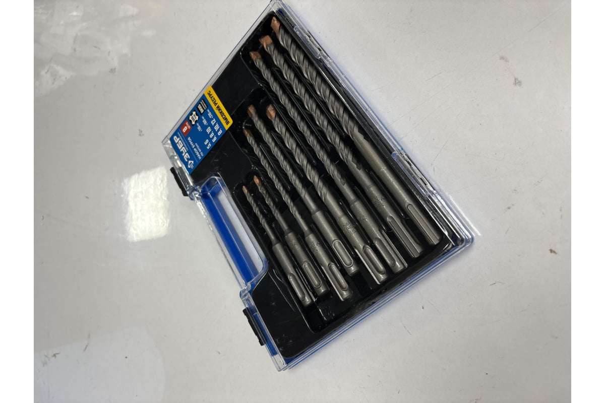 Набор буров SDS-Plus 8 шт. по бетону Зубр 29314-H8 - выгодная цена, отзывы, характеристики, фото ...