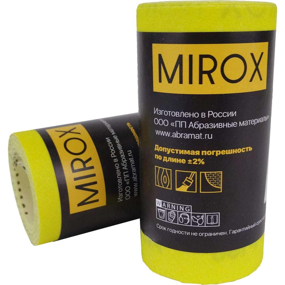 Рулон шлифовальный на бумажной основе MIROX SE 115мм x 5м Р150 (упак ...