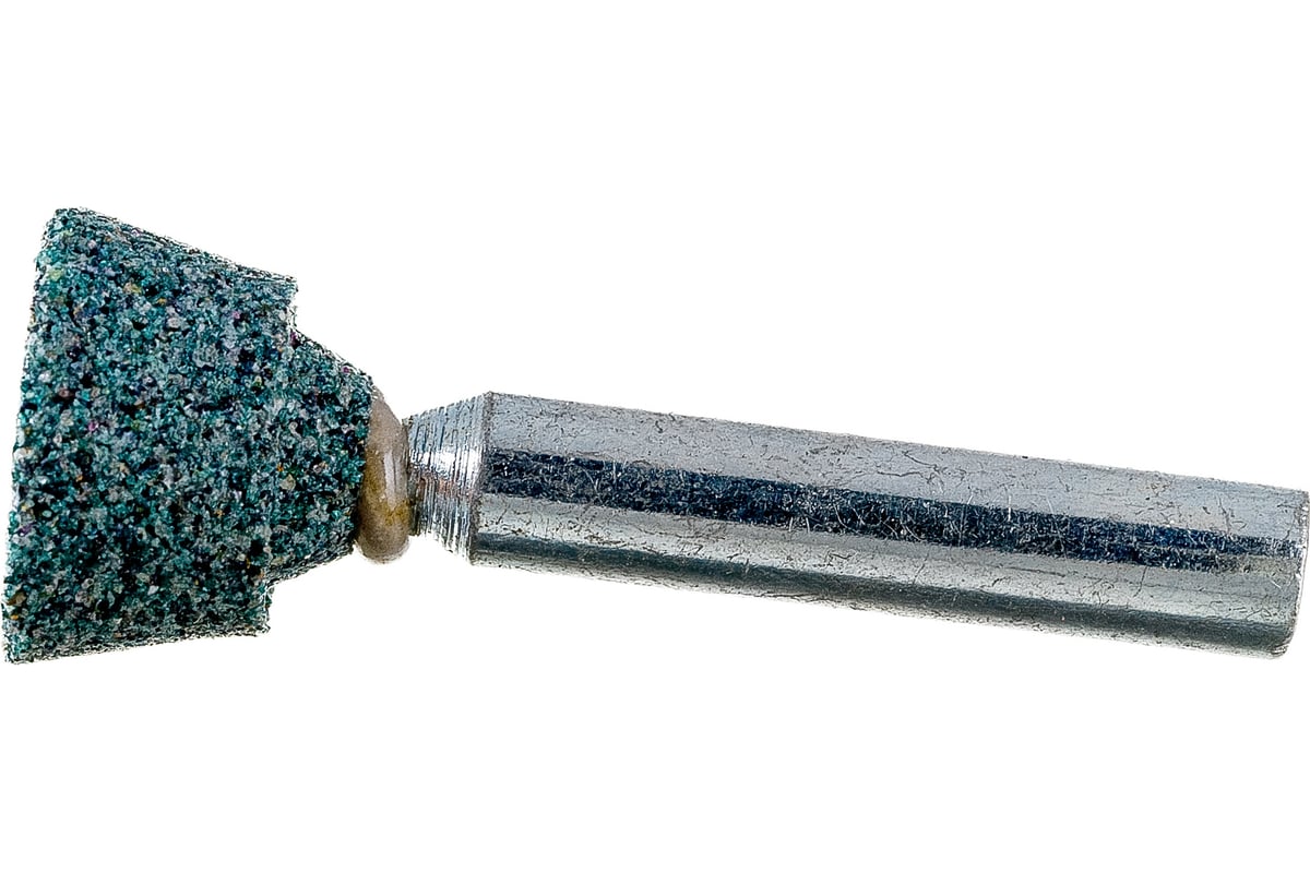 Головка абразивная с хвостовиком DW(ГУ) 16x8х6 мм, 63С, F60(25Н), O(СТ1 ...