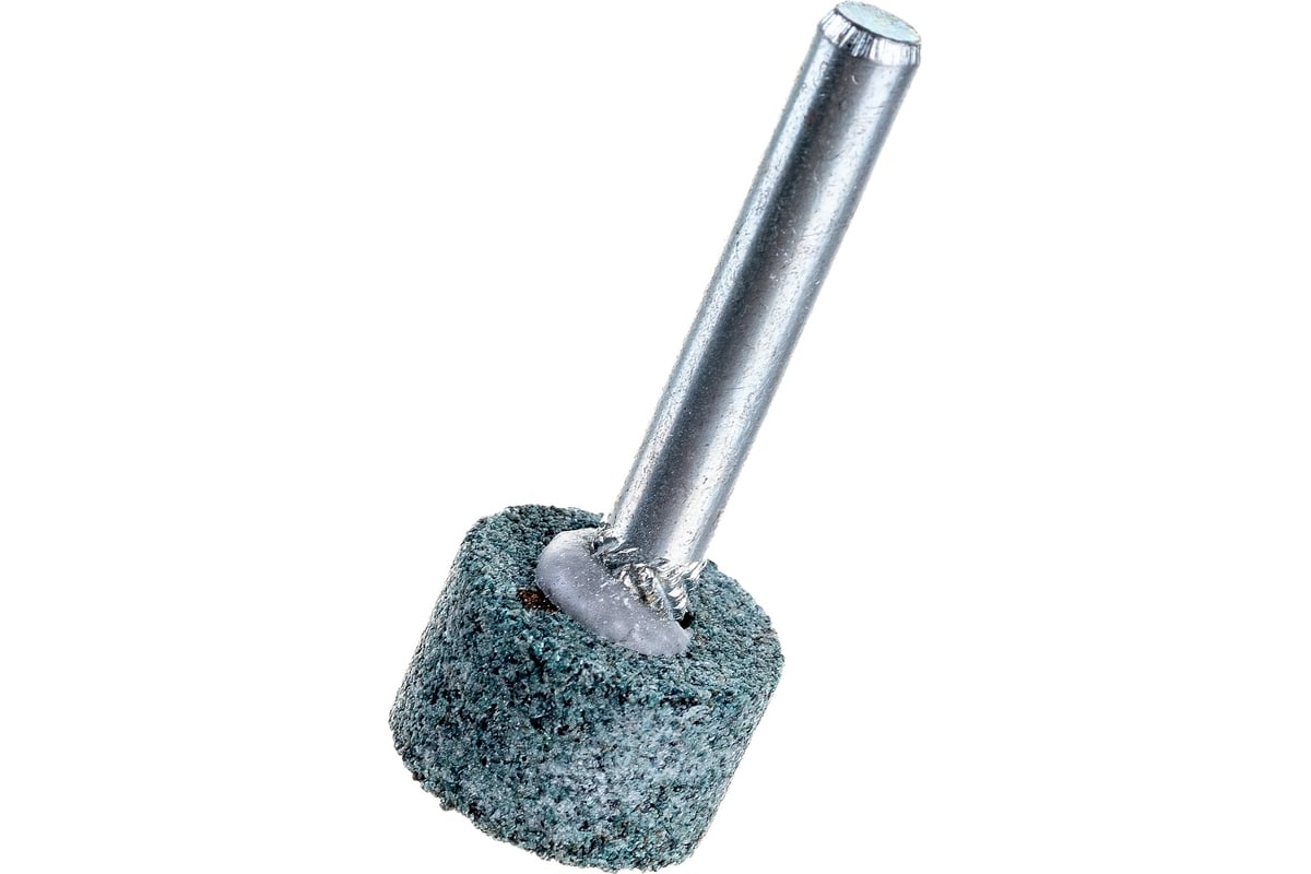 Головка абразивная с хвостовиком AW(ГЦ) 20x13x6 мм, 63C, F60(25Н), O ...