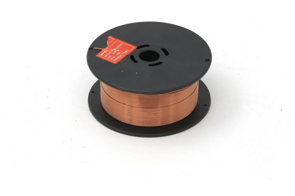 Омедненная проволока ER70S-6 0.8 мм, 1 кг Deka P-0108 - выгодная цена ...