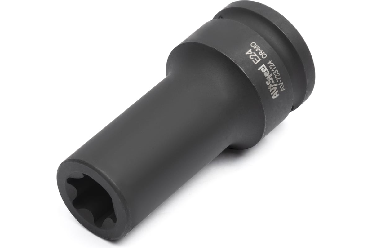 Головка ударная удлиненная (E24; 3/4") AV Steel AV-733124 - выгодная ...
