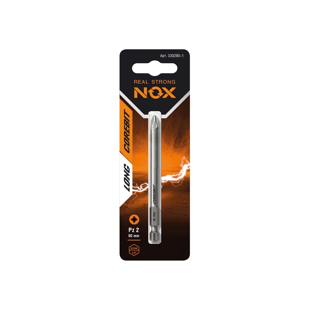 Бита COREBIT (PZ2х90 мм; карта; E6.3) NOX 330290-1 - выгодная цена ...