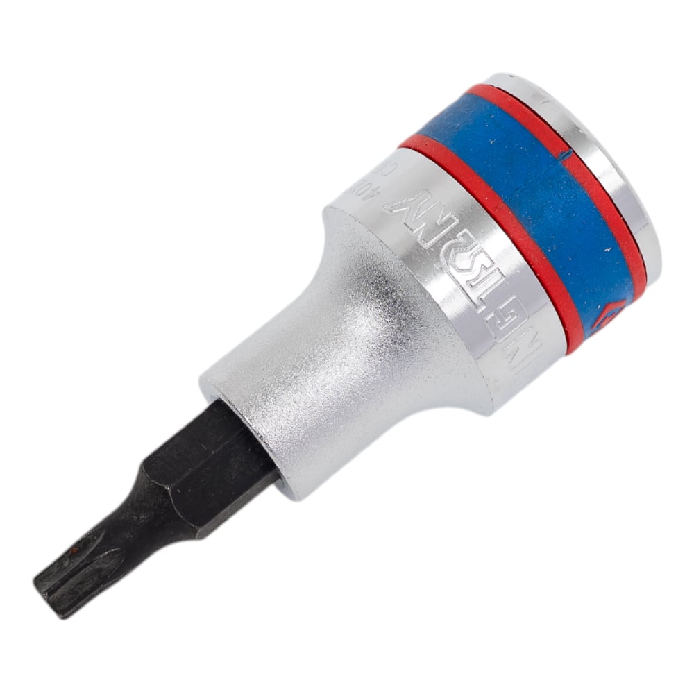 Насадка-бита торцевая с отверстием Torx T27, 60 мм, 1/2" KING TONY ...