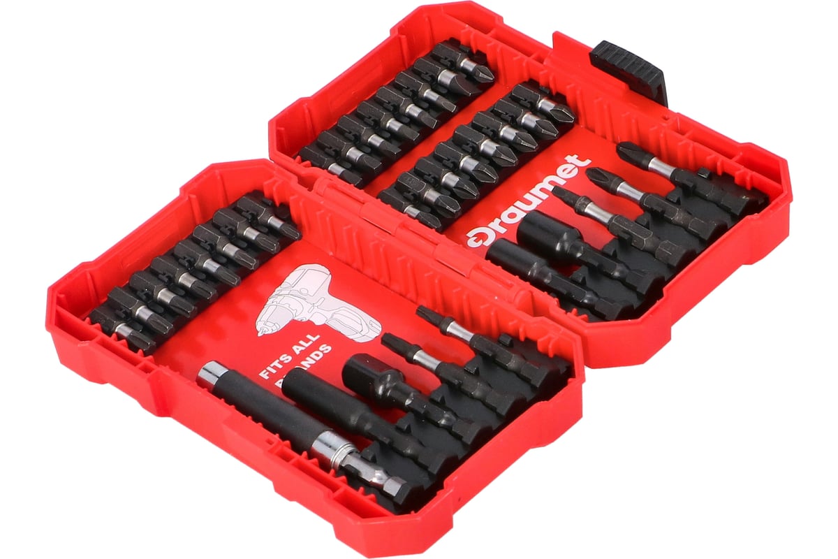 Набор ударных бит 34 предмета DRAUMET 8988 - выгодная цена, отзывы ...