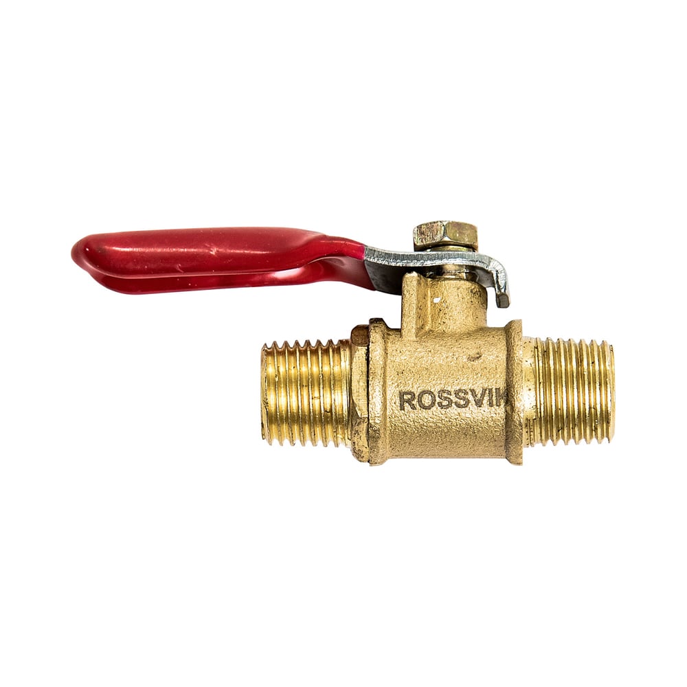 Вентиль шаровый М1/4" - М1/4" Rossvik A310/4.R - выгодная цена, отзывы ...