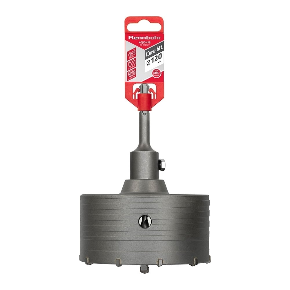 Коронка в сборе по бетону Corebit 120 мм, SDS-plus RENNBOHR 662212 ...