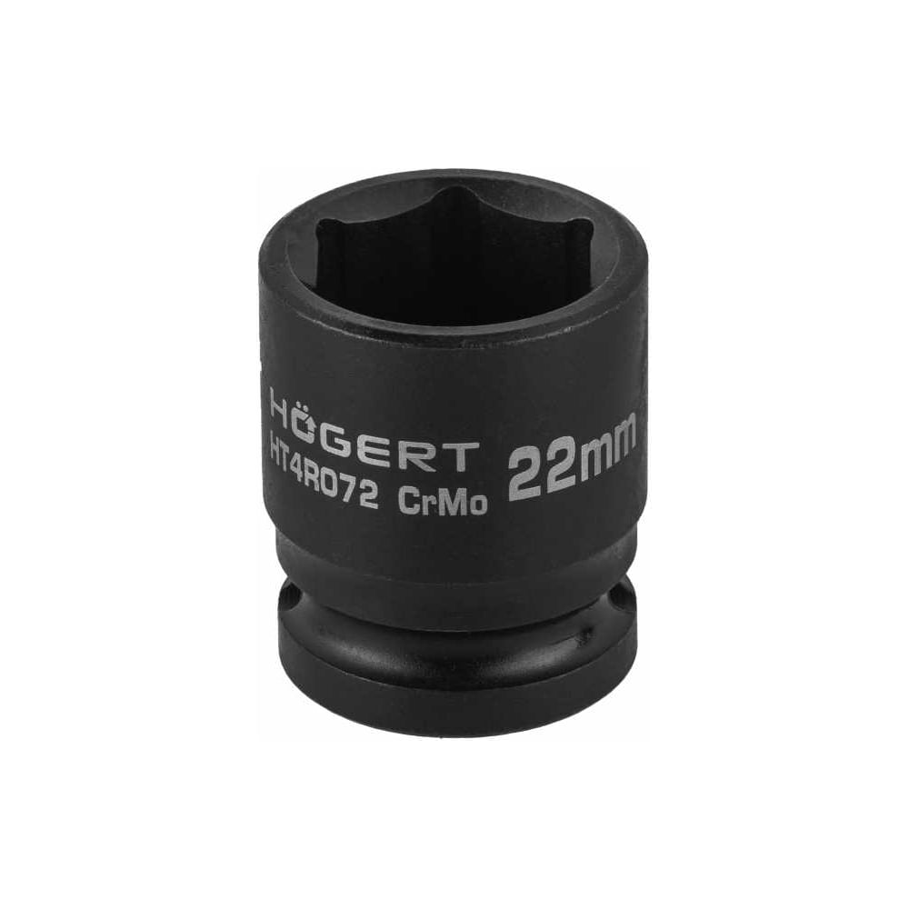 Головка торцевая ударная шестигранная 22 мм, 1/2", DIN 3121, CrMo ...